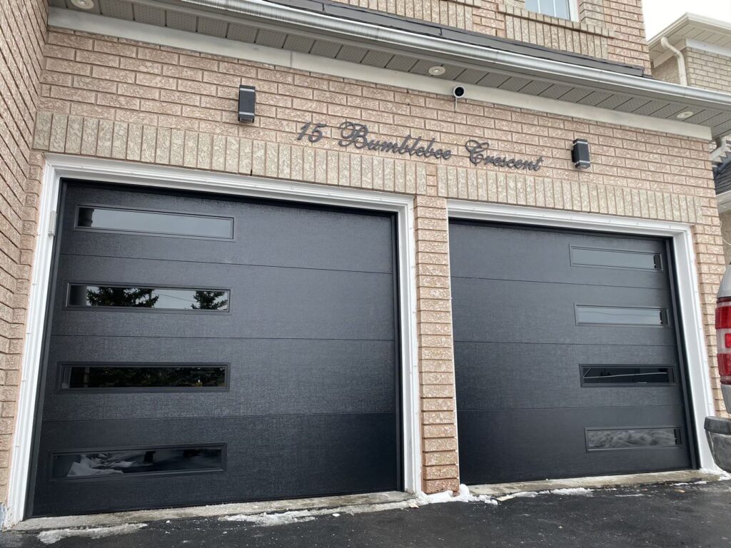 Enhance Your Home’s Aesthetic with Modern Slim Window Garage Doors ...